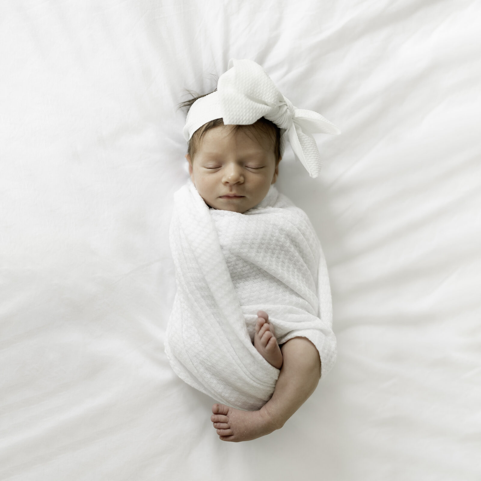 Black and White Newborn Photography - Houston, TX
